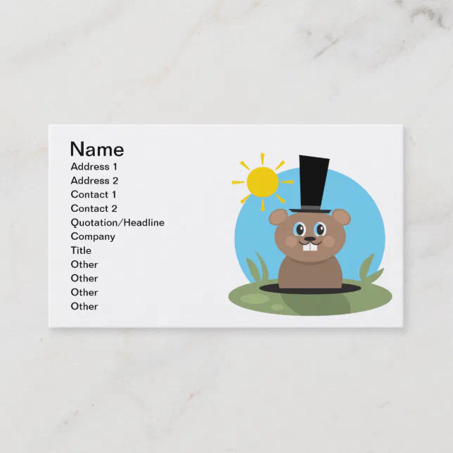Happy Hog Business Card | Zazzle
