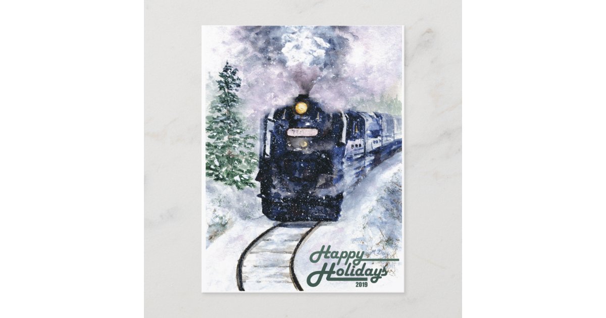 Happy Holiday Northern Express | Zazzle