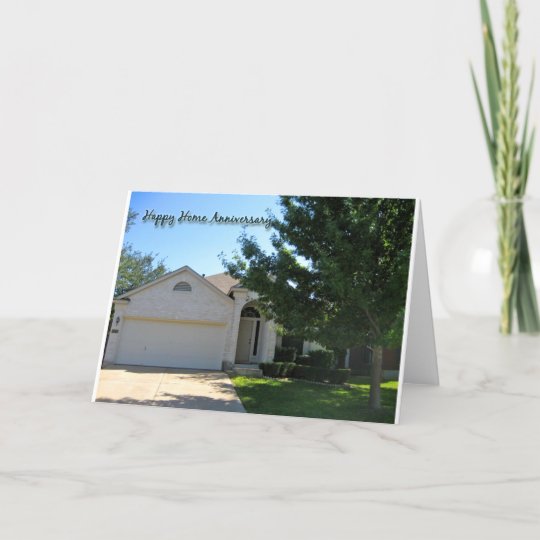 Happy Home Anniversary Cards | Zazzle.com