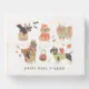 Happy Howl-o-ween Painted Dogs Halloween Wooden Box Sign | Zazzle