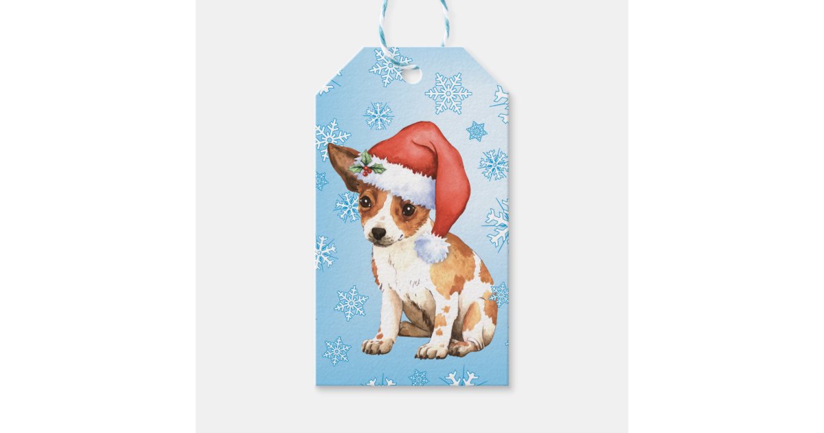 Happy Howlidays Chihuahua Gift Tags | Zazzle