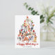 Happy HOWLidays Dog Lover Christmas Tree Dogs Holiday Postcard | Zazzle