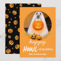 Happy Howloween | Halloween Pet Photo Holiday Card | Zazzle