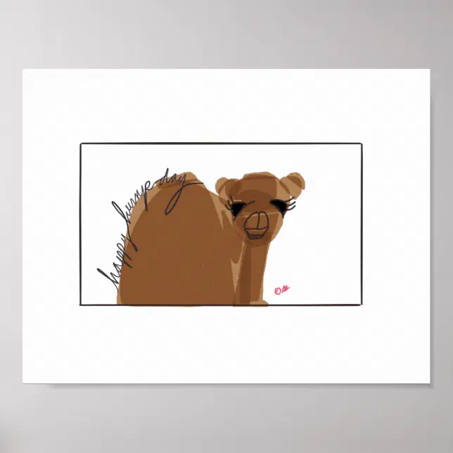 Happy Hump Day Poster | Zazzle