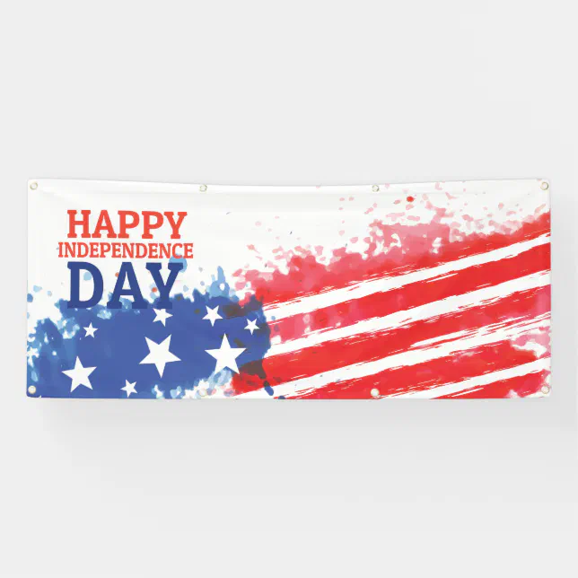 happy independence day banner | Zazzle