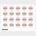 Happy International Women's Day | March 8th Classic Round Sticker | Zazzle