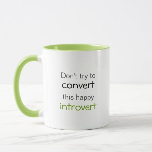 Happy Introvert Mug | Zazzle