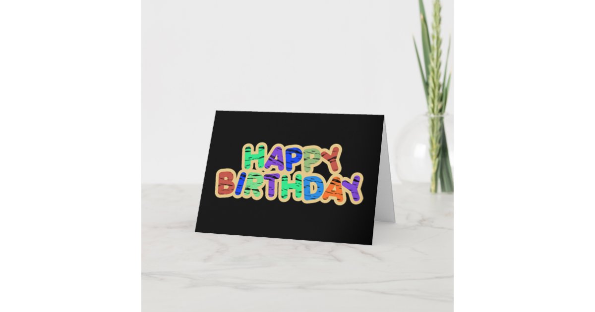 HAPPY ****JUNE**** BIRTHDAY CARD | Zazzle