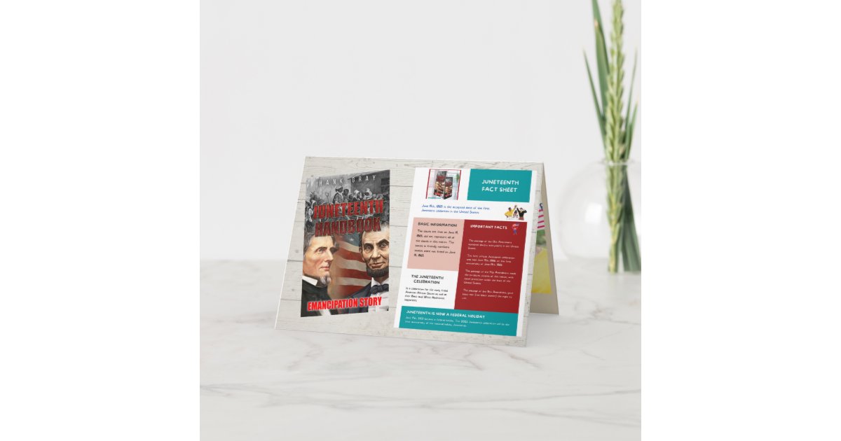 Happy Juneteenth Card | Zazzle