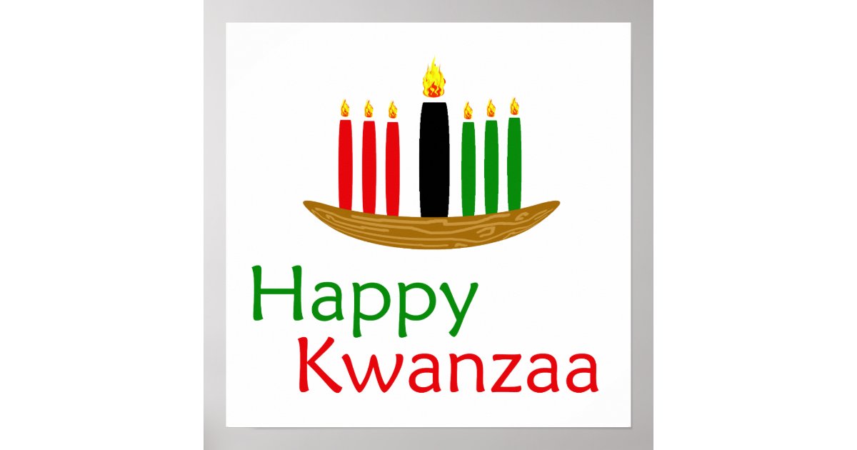 Happy Kwanzaa Poster | Zazzle