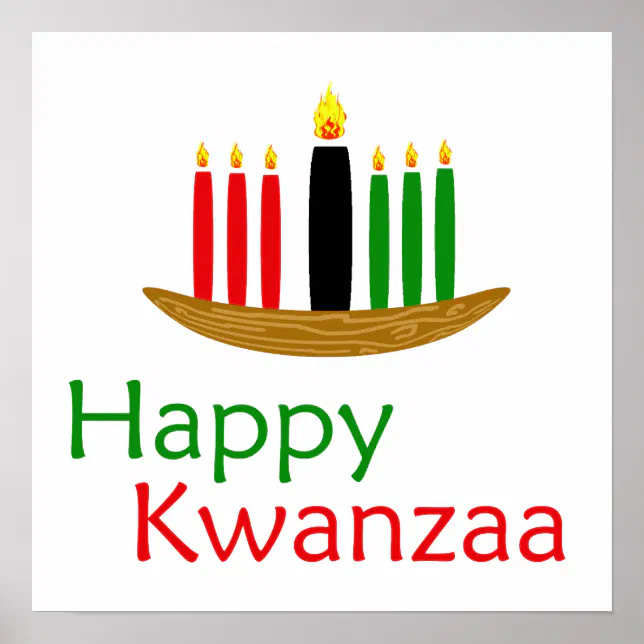 Happy Kwanzaa Poster | Zazzle