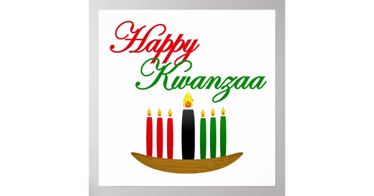 Happy Kwanzaa Poster | Zazzle