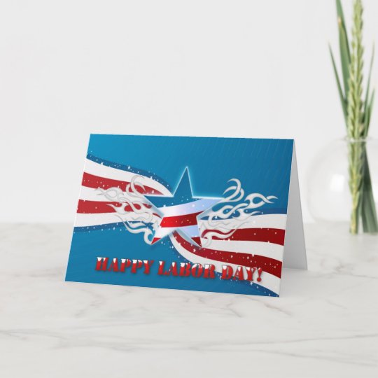 Happy Labor Day Card | Zazzle.com
