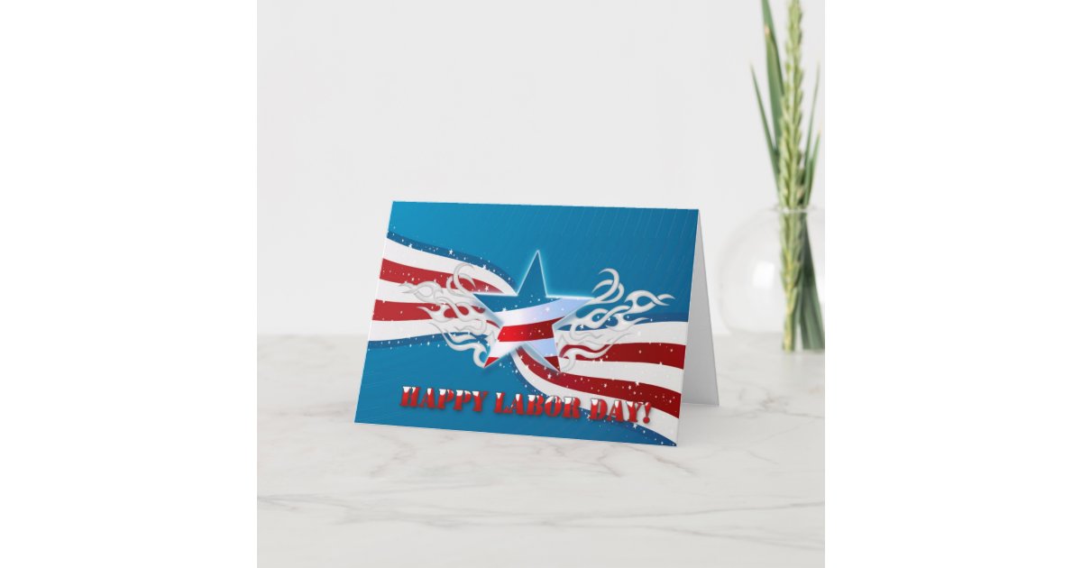 Happy Labor Day Card | Zazzle