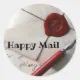Happy Mail Classic Round Sticker | Zazzle