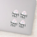 Happy Mail Rainbow Business Packaging Planner Sticker | Zazzle