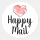 Happy mail round business stickers | Zazzle