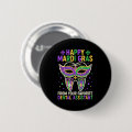 Happy Mardi Gras From Your Favorite Dental Istant Button | Zazzle