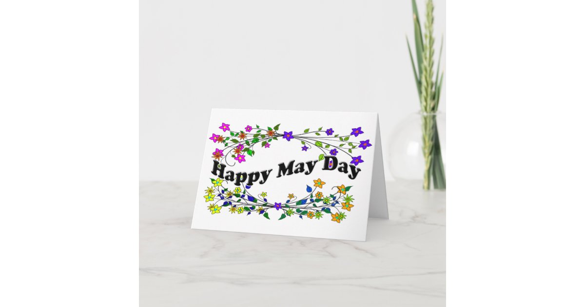 Happy May Day Card | Zazzle