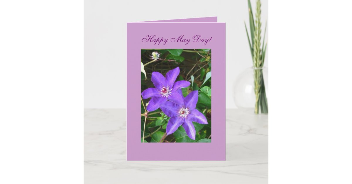 Happy May Day! Card | Zazzle