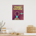 Happy Monday Funny Poster | Zazzle