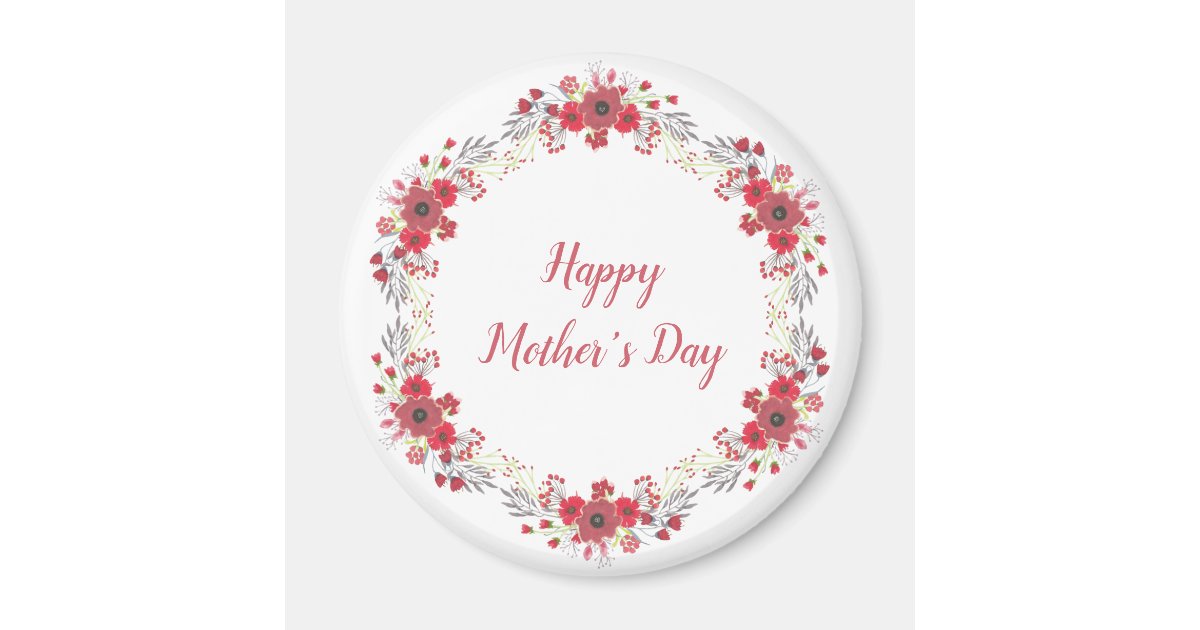 Happy Mother's Day Magnet | Zazzle