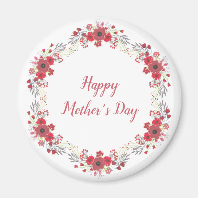 Happy Mother's Day Magnet | Zazzle
