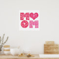 Happy Mother's Day Mom Alphabet Poster | Zazzle