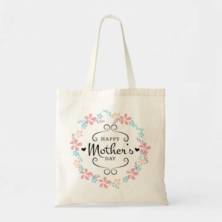 Happy Mother's Day, Mothers Day Gift Tote Bag | Zazzle