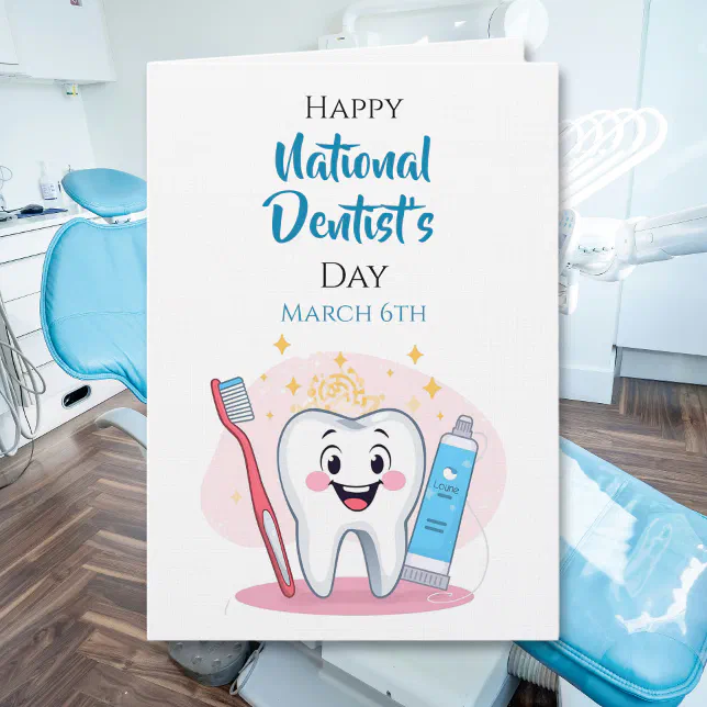 Happy National Dentist Day | March 6th Card | Zazzle