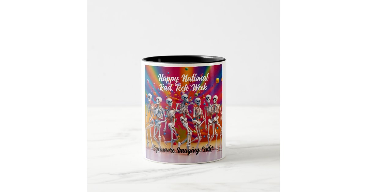 Happy National Rad Tech Week Two-Tone Coffee Mug | Zazzle