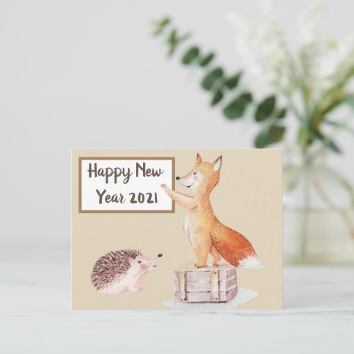 Happy New Year 2021 Postcard | Zazzle