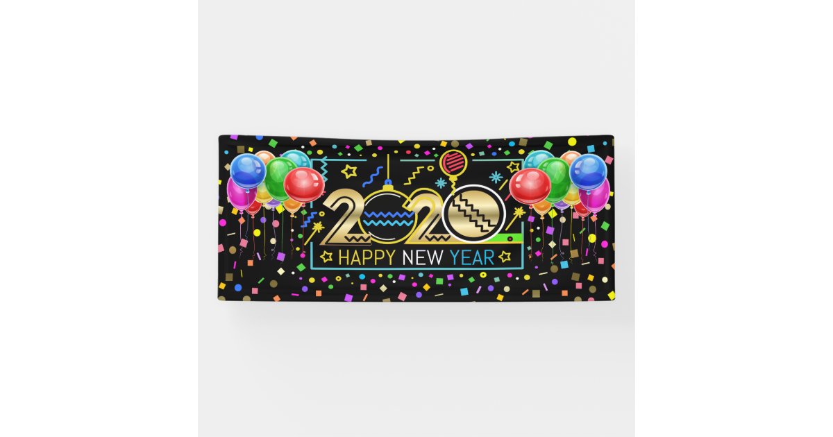 Happy New Year Banner | Zazzle