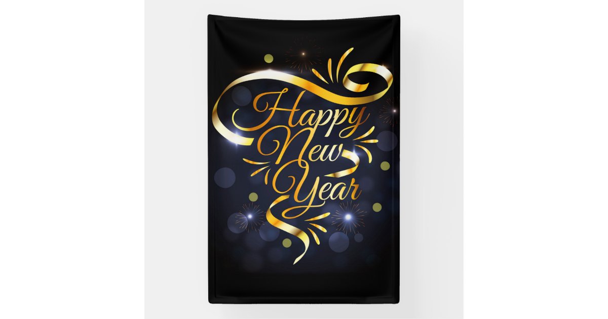 Happy New Year Banner | Zazzle