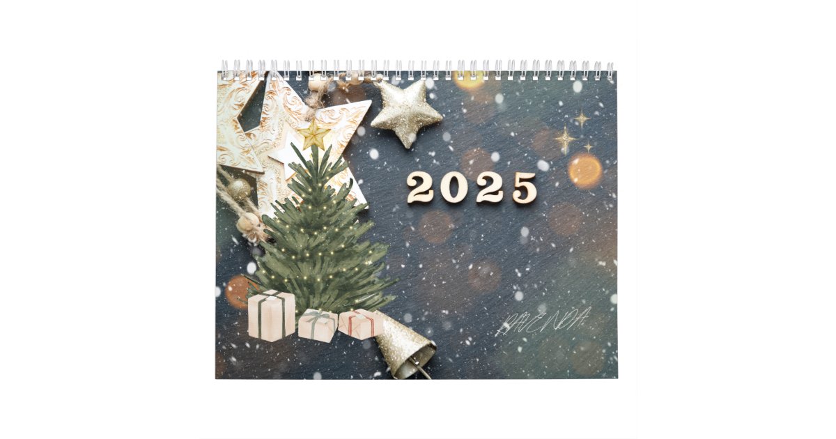 Happy New Year Calendar 2025 | Zazzle