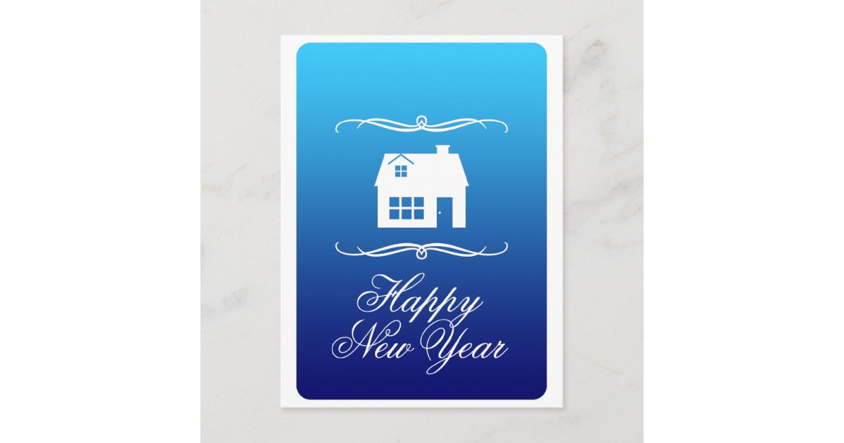 happy new year new address announcement | Zazzle