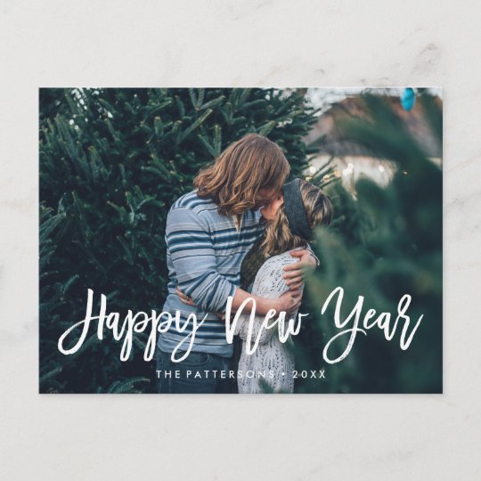 Happy New Year Overlay | New Year Photo Card | Zazzle.com