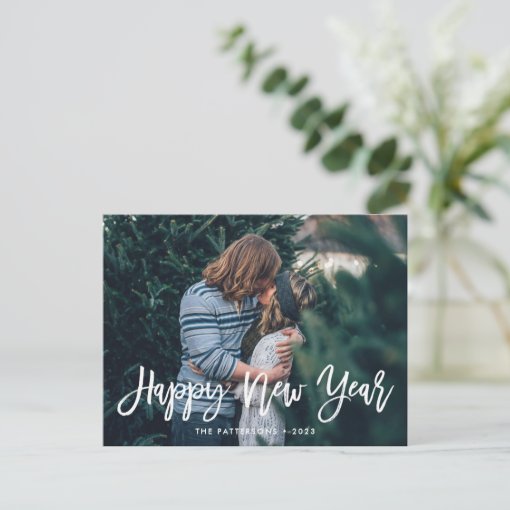 Happy New Year Overlay | New Year Photo Card | Zazzle