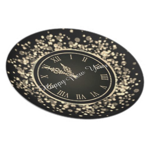 Happy New Year Plate | Zazzle