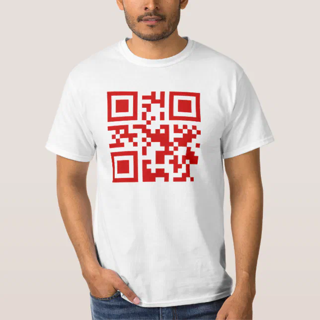 Happy New Year! -- QR Code T-Shirt | Zazzle
