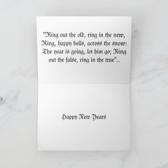 Happy New Year Vintage Robin Card | Zazzle