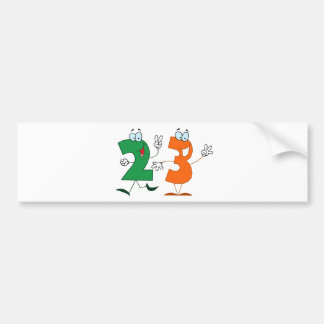 Number 23 Stickers | Zazzle