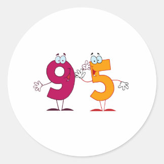 Number 95 Stickers | Zazzle