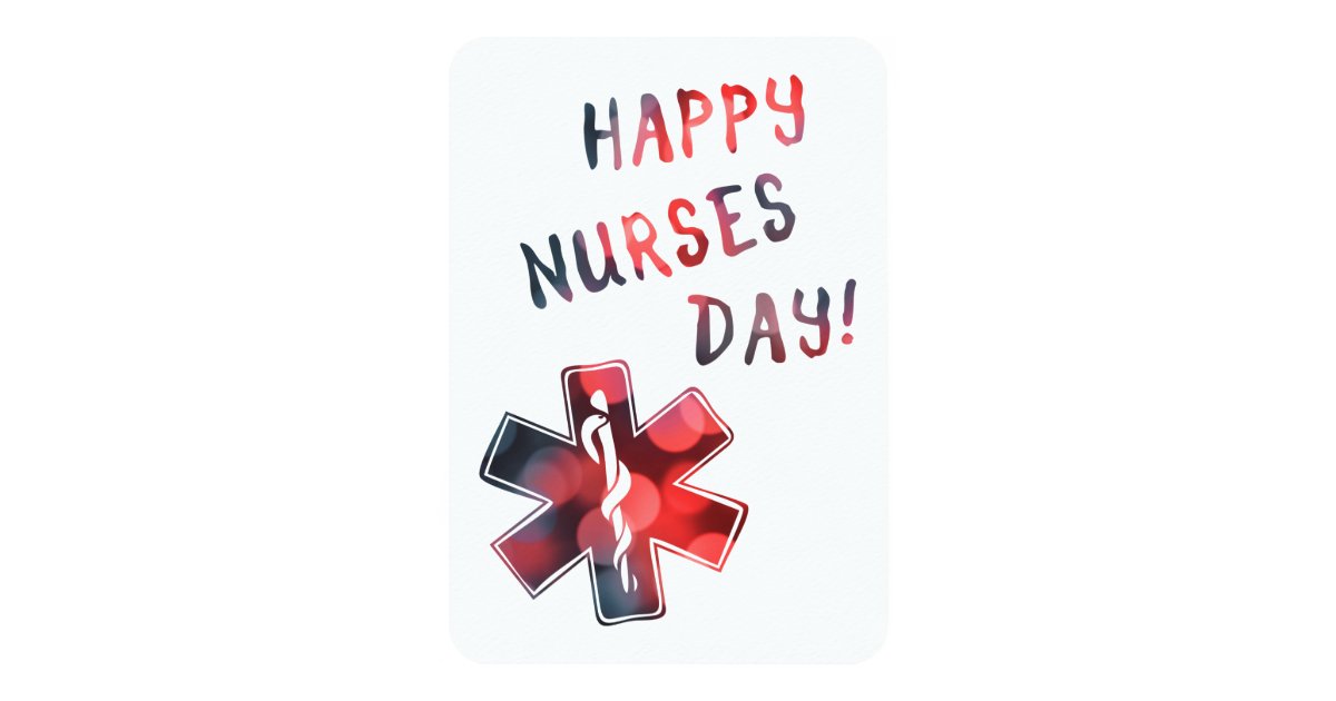 happy nurses day BOKEH Invitation | Zazzle.com