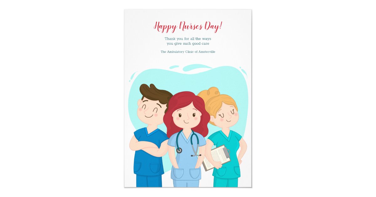 Happy Nurses Day Card | Zazzle.com