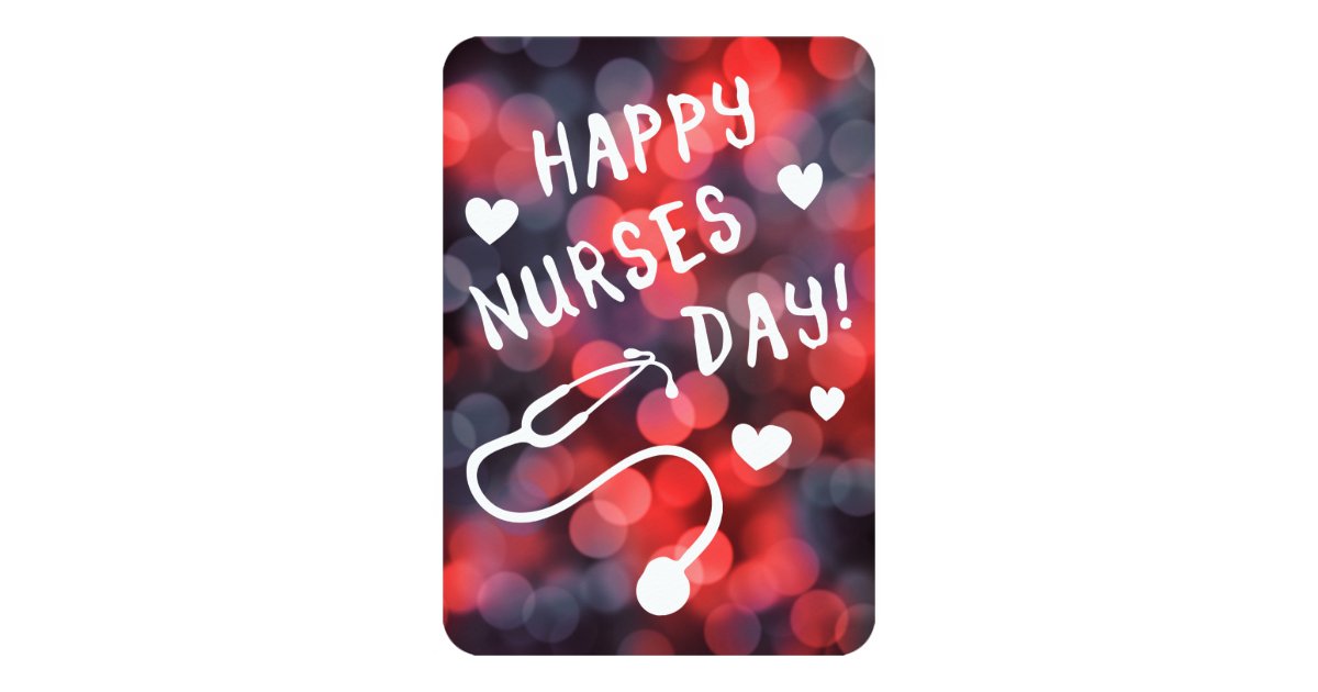 happy nurses day invitation | Zazzle.com