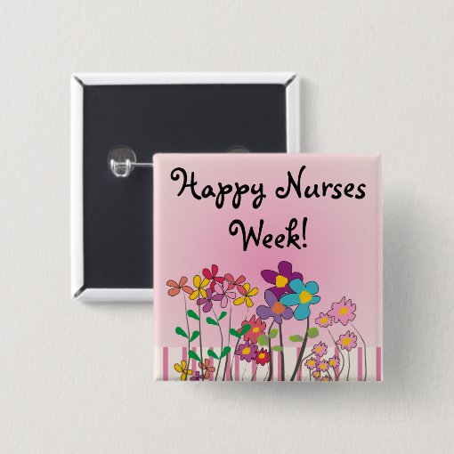 Happy Nurses Week Buttons | Zazzle
