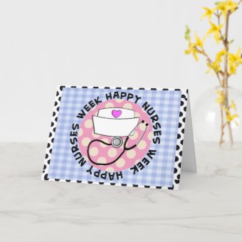 Happy Nurse's Week Greeting Cards | Zazzle