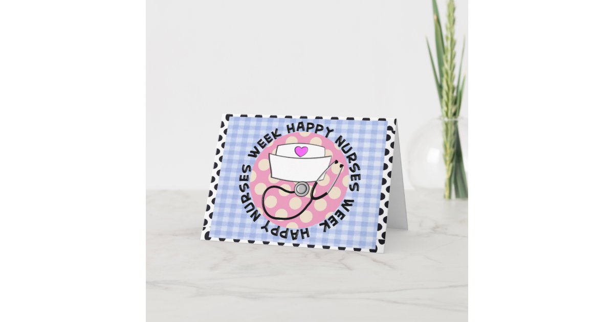 Happy Nurse's Week Greeting Cards | Zazzle