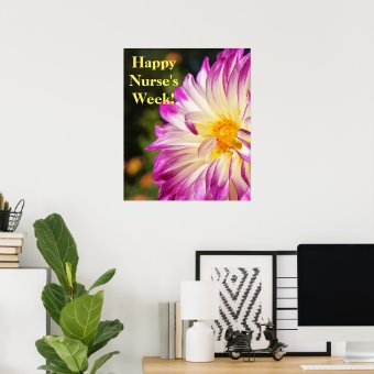 Happy Nurses Week! posters prints Nurse RN | Zazzle